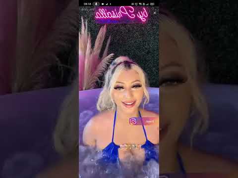 18+ Bigo sexy Asian Barbie in pool