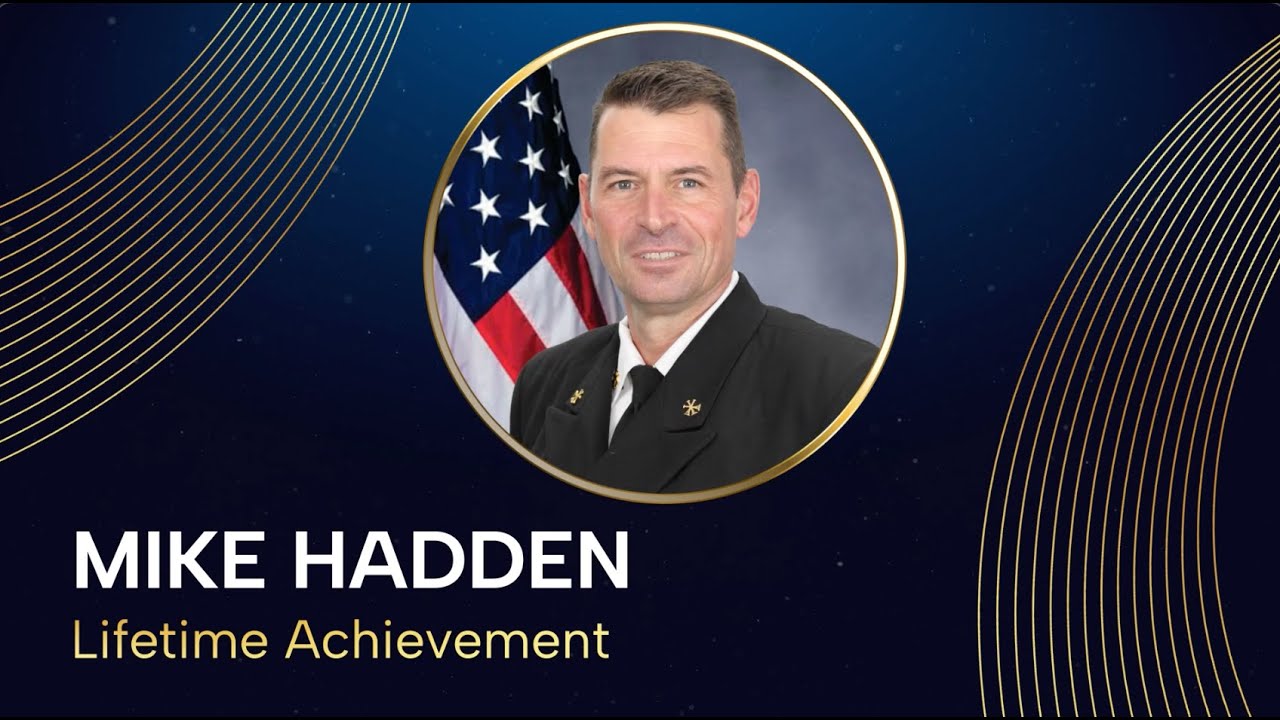 Mike Hadden - Heroes in Public Safety - Lifetime Achievement 2025 - YouTube