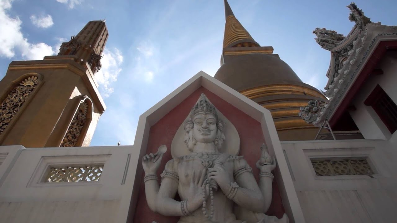 Bangkok - Wat Bowon Niwet - YouTube