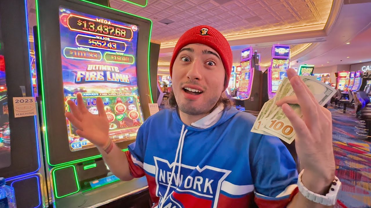 I Played A Fire Link Slot Machine.. AND WON LIKE A BOSS!!!! - YouTube