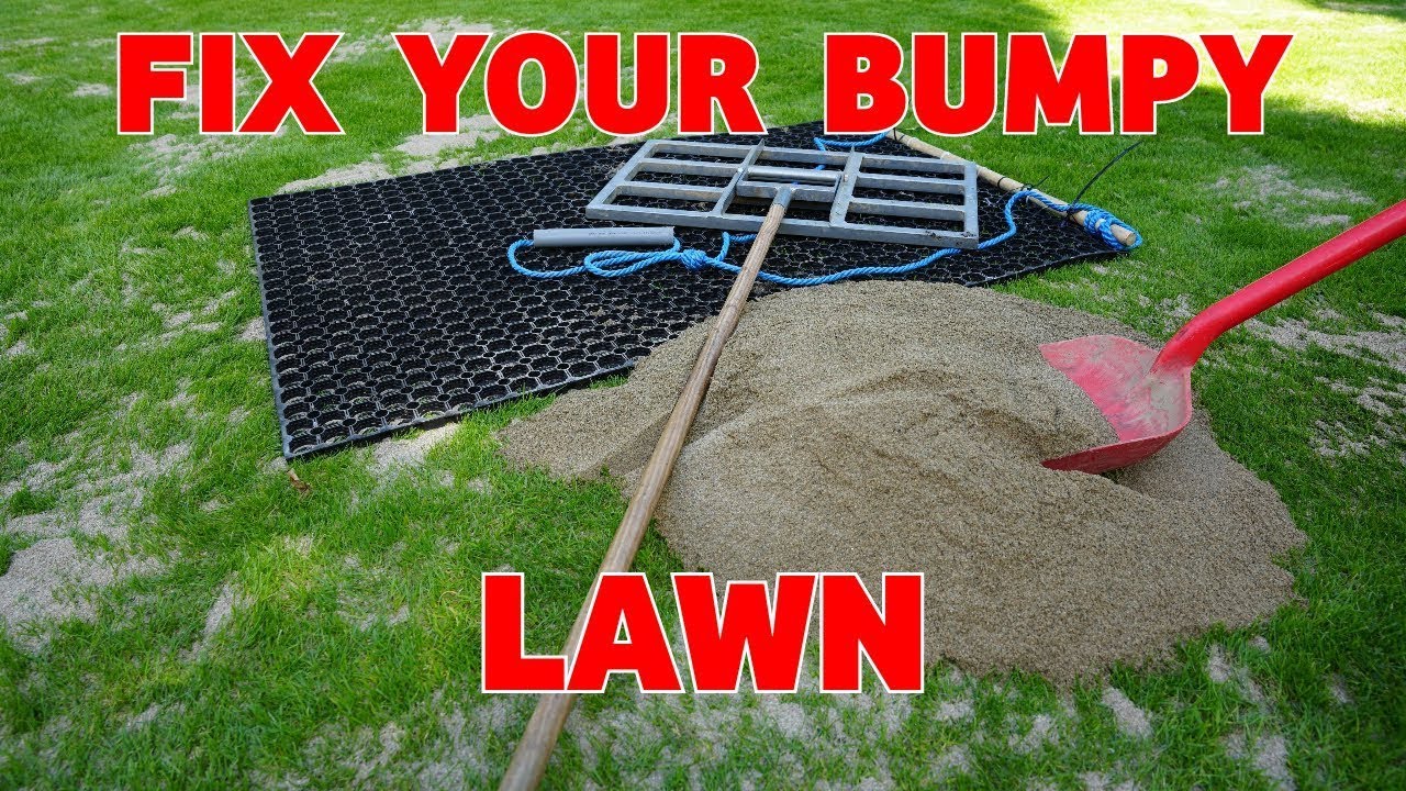 Make your lawn LEVEL & SMOOTH with this EASY to follow guide - YouTube