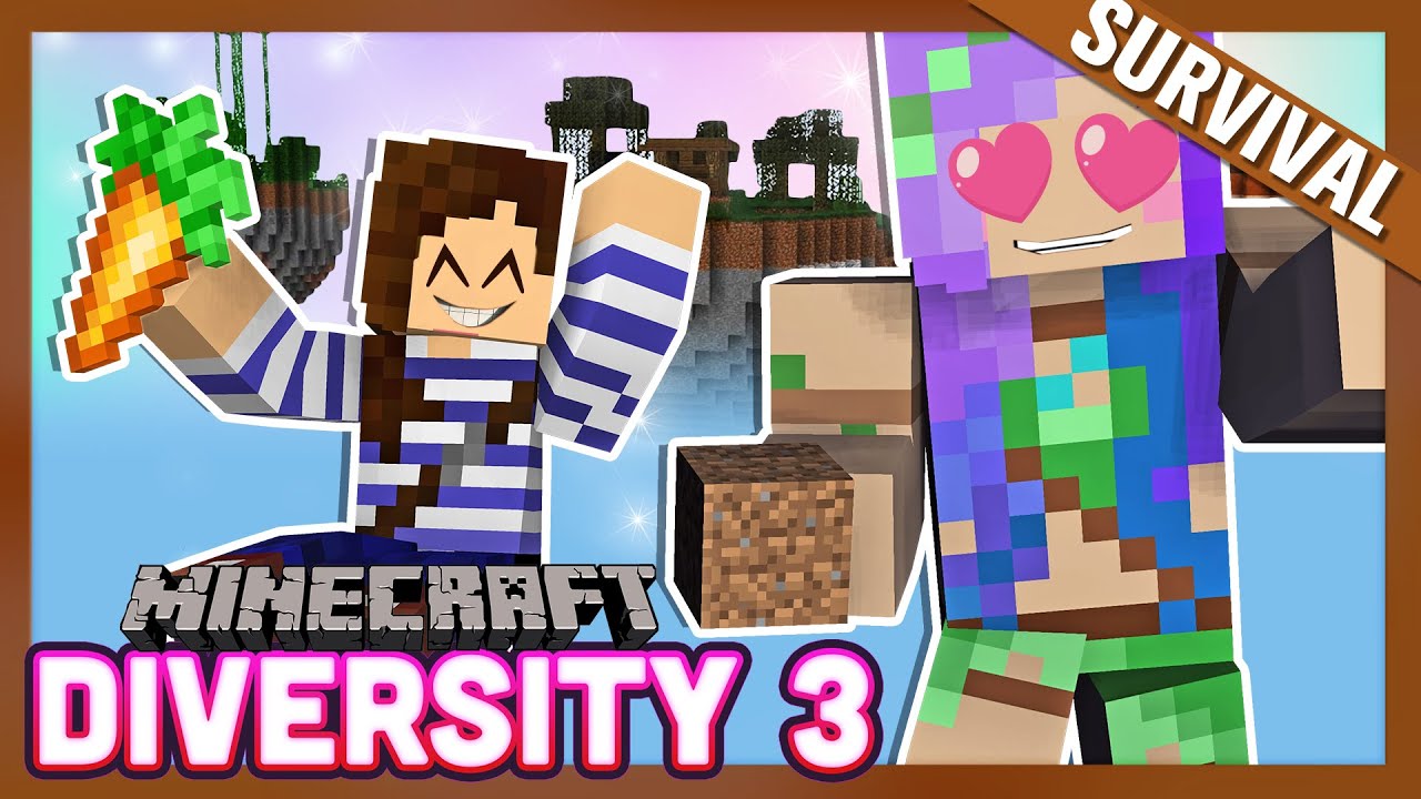 Back to Basics - Minecraft Diversity 3 w/ iHasCupquake & StacyPlays ...