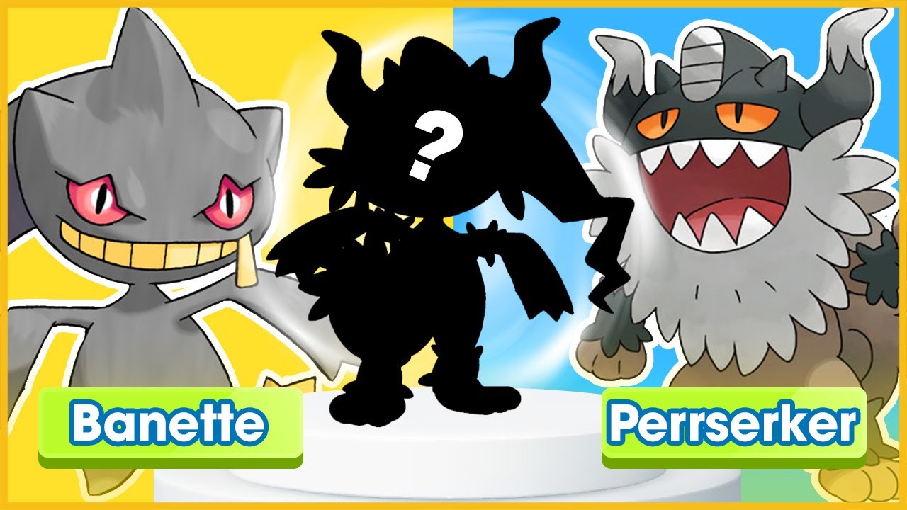 Pokemon Fusion | Banette + Perrserker | pokemon infinite fusion ...