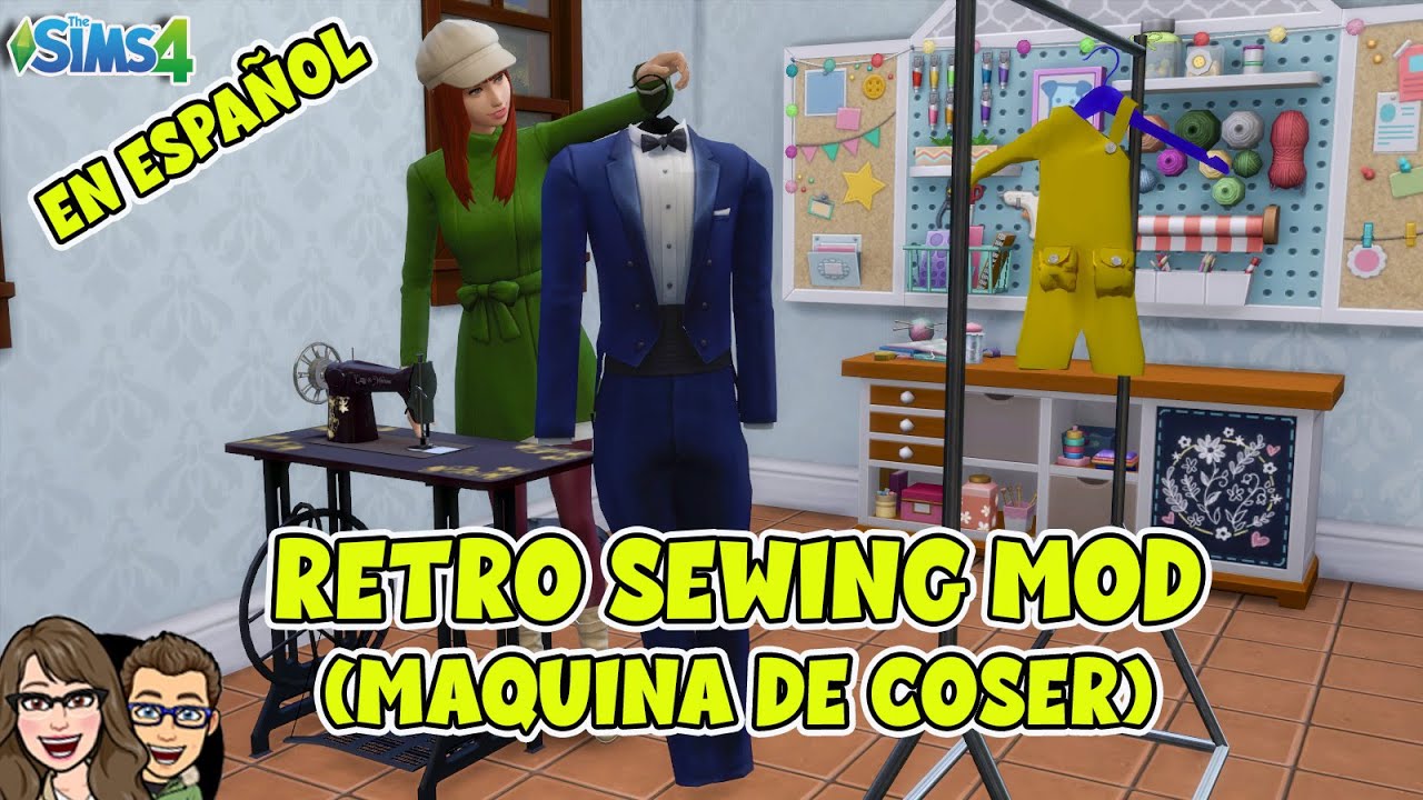 🧵👚RETRO SEWING MOD en ESPAÑOL 👗 (Máquina de coser) || Tutorial + Review ...