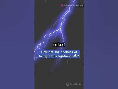 "What Are Your Chances of Getting Struck by Lightning? ⚡🌧️" - YouTube