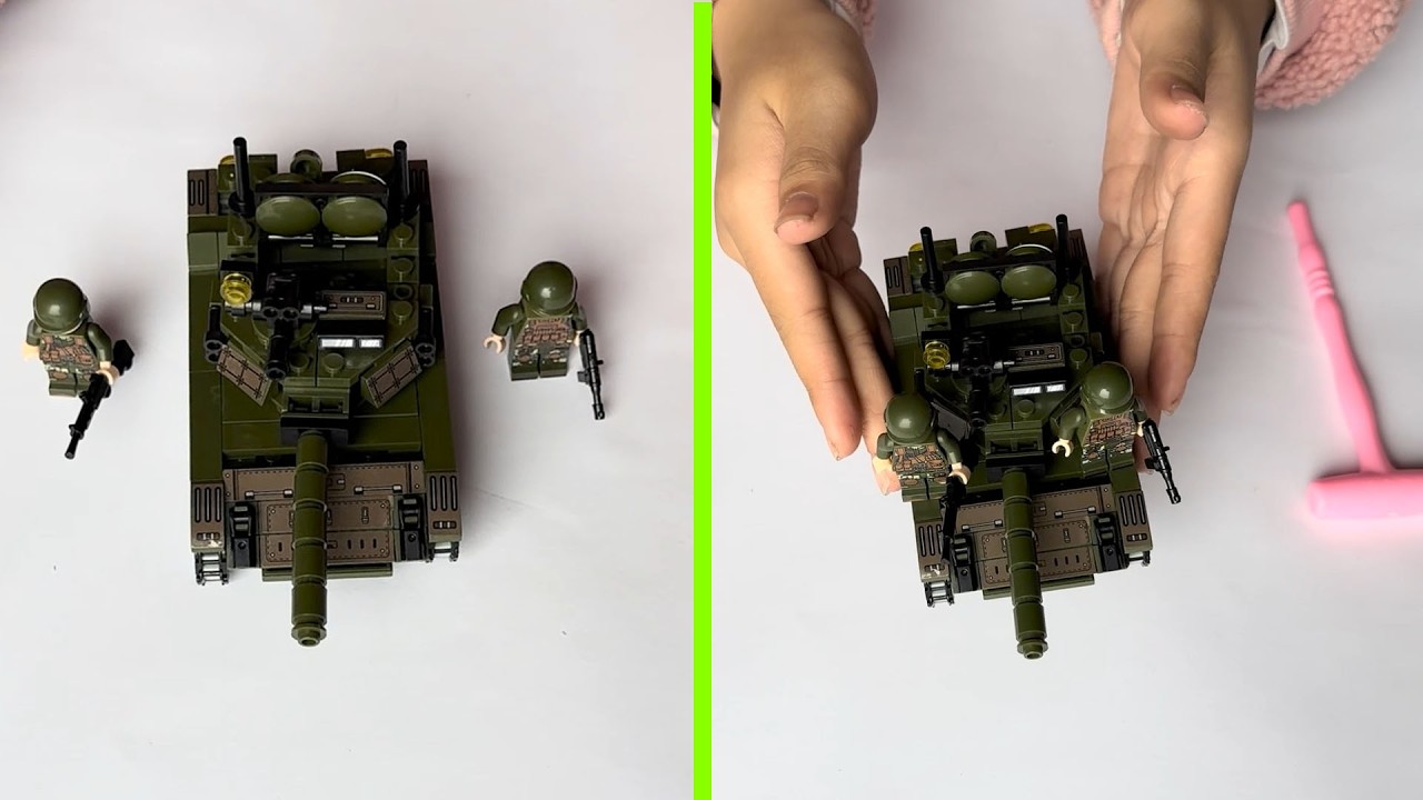 Build Lego Tank - YouTube