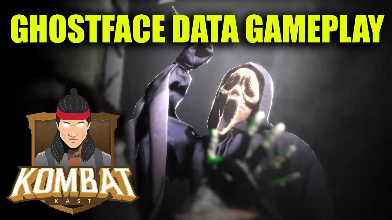 MK1 GHOSTFACE OFICIAL KOMBAT KAST E TRAILER A QUALQUER MOMENTO - YouTube