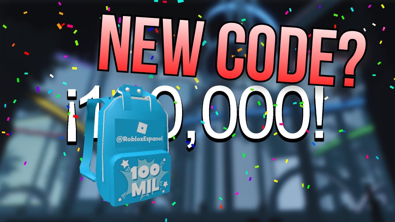 100K ROBLOX ESPANOL CODE? 100MILSEGUIDORES - YouTube