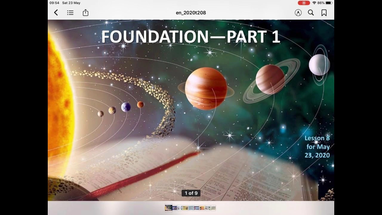 Foundation Part 1 | Lesson Study | Table View SDA Church - YouTube