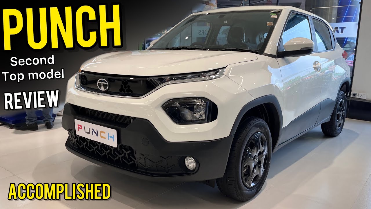 Tata Punch 2023 Second Top Model 🔥 Tata Punch Accomplished Review 🔥 ...
