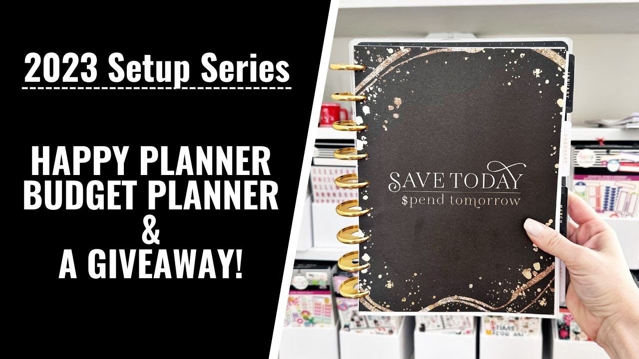 MY 2023 BUDGET PLANNER SETUP! PLUS A GIVEAWAY - YouTube