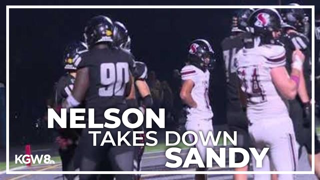 Nelson gets Mt. Hood win over Sandy | Friday Night Football - YouTube