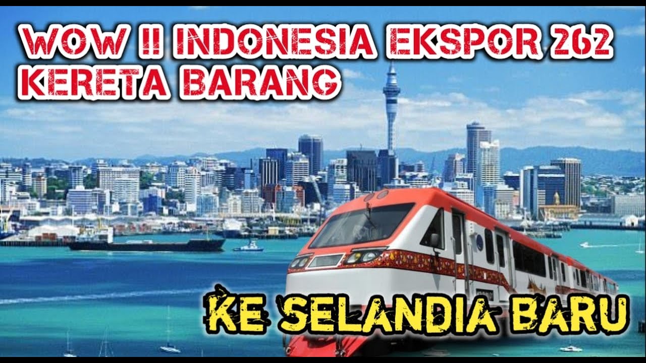 Indonesia Ekspor 262 Gerbong Kereta Barang Produk PT INKA ke Selandia ...