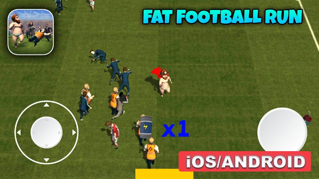 Fat Football Run Gameplay Walkthrough (Android, iOS) - YouTube
