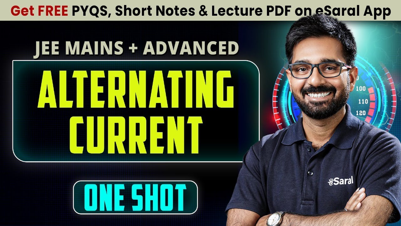 Alternating Current in One Shot | JEE Main & Advanced | JUNOON 2026 ...