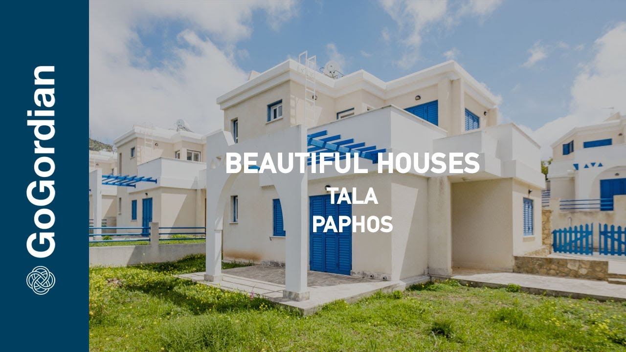 Beautiful Houses in Tala, Paphos - YouTube