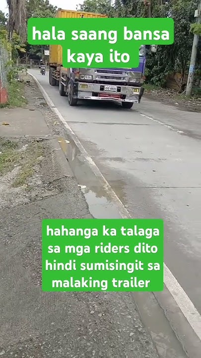 #short#saang bansa kaya ito saludo tayo sa mga riders dito hindi sumisingit sa malaking truck ...