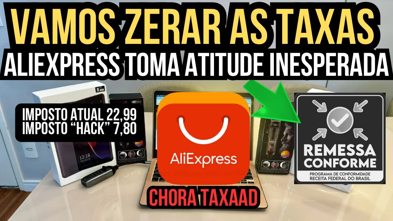 APELOU 🚨 ALIEXPRESS FEZ ISSO PARA ELIMINAR AS TAXAS NAS COMPRAS ABAIXO ...