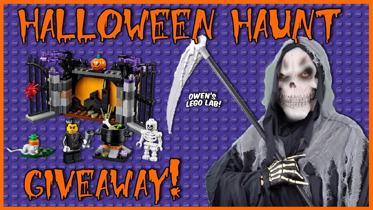 LEGO Halloween Haunt #40260 GIVEAWAY! (BEWARE: SCARY) - YouTube