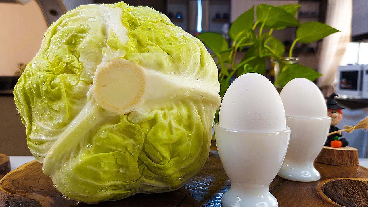 This cabbage and eggs recipe is so delicious that I can cook it every ...