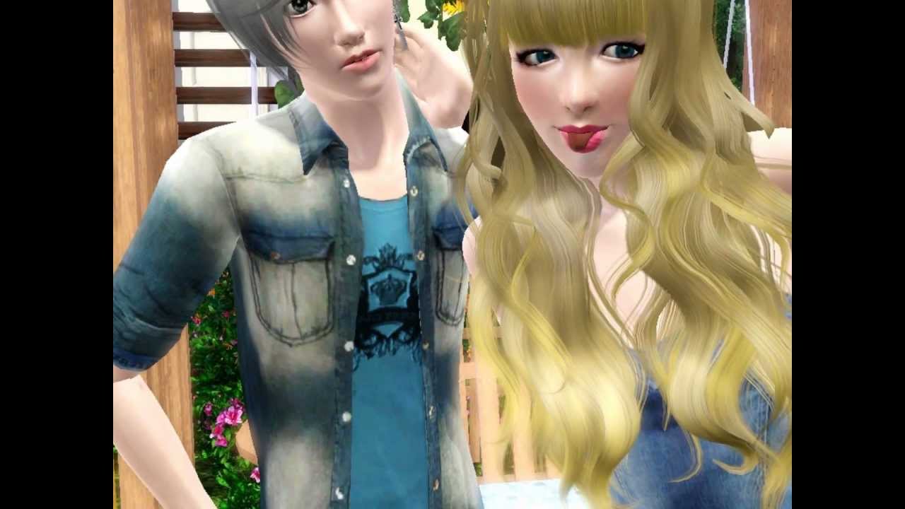 Double love & Double Kiss [By The sims 3] - YouTube