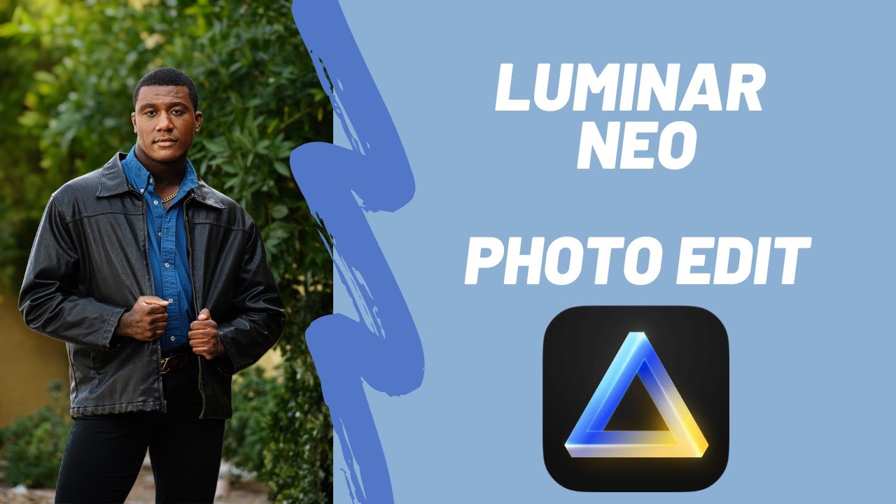 Luminar NEO- portrait edit - YouTube
