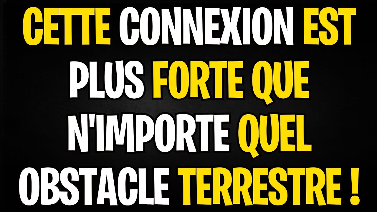 MESSAGE DES ANGES | CETTE CONNEXION EST PLUS FORTE QUE N'IMPORTE QUEL ...