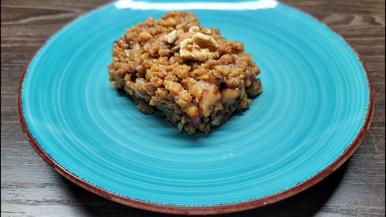 OVEN BAKED WALNUT HALWA RECIPE / HALWAI STYLE AKHROOT KA HALWA - YouTube