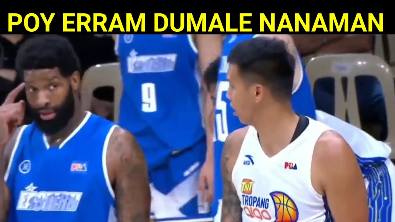 POY ERRAM STRIKES AGAIN TNT VS EASTERN Tinambakan ng Guest Team - YouTube
