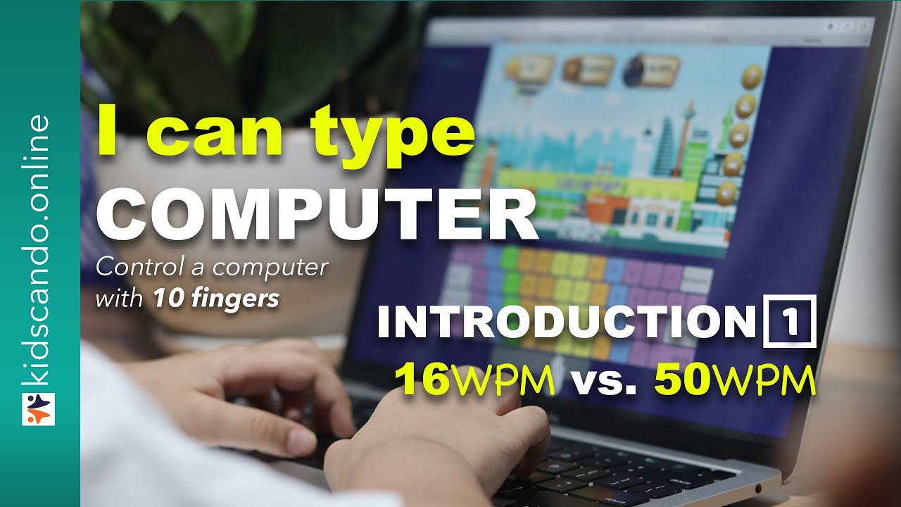 Compare Typing Computer speed 16 WPM vs 50+ WPM | Kidscando.online ...