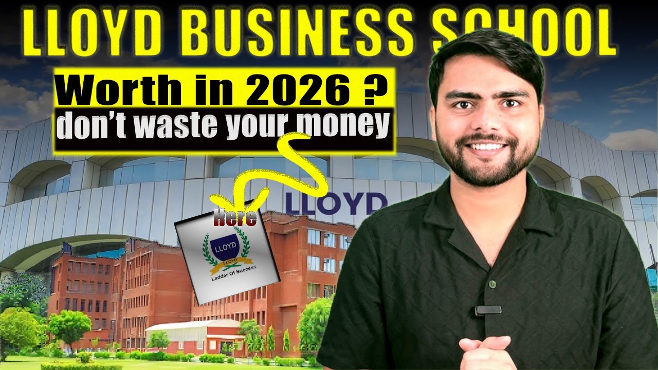 LLOYD B SCHOOL GREATER NOIDA Honest Review🎯 Average Placement EXPOSED - YouTube