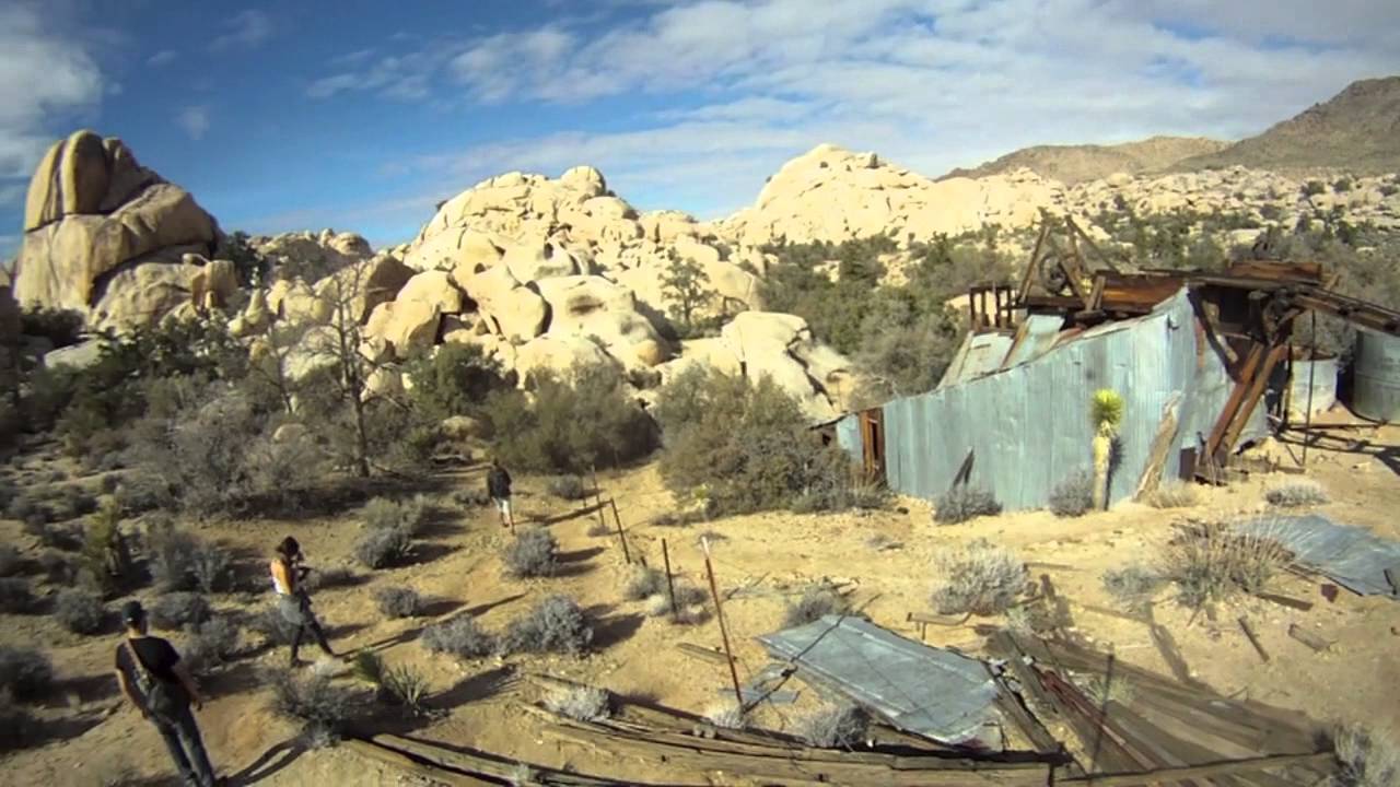 Joshua Tree National Park - Jumbo Rocks - Wall Street Mine - YouTube