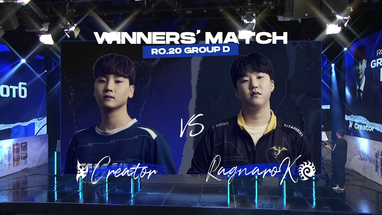 [2022 GSL Season 3] Ro.20 | Группа D | Матч 3 — Winners: Creator (P) vs. Ragnarok (Z) - YouTube