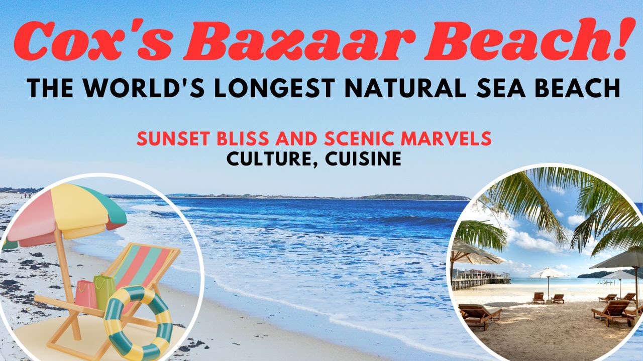 Cox's Bazaar Beach | The world's Longest Natural Sea Beach - YouTube