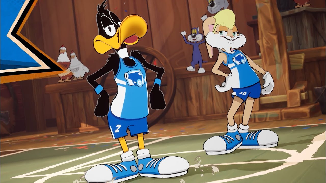 DAFFY DUCK VS SYLVESTER THE CAT - BASKETBALL - Looney Tunes: Wacky ...