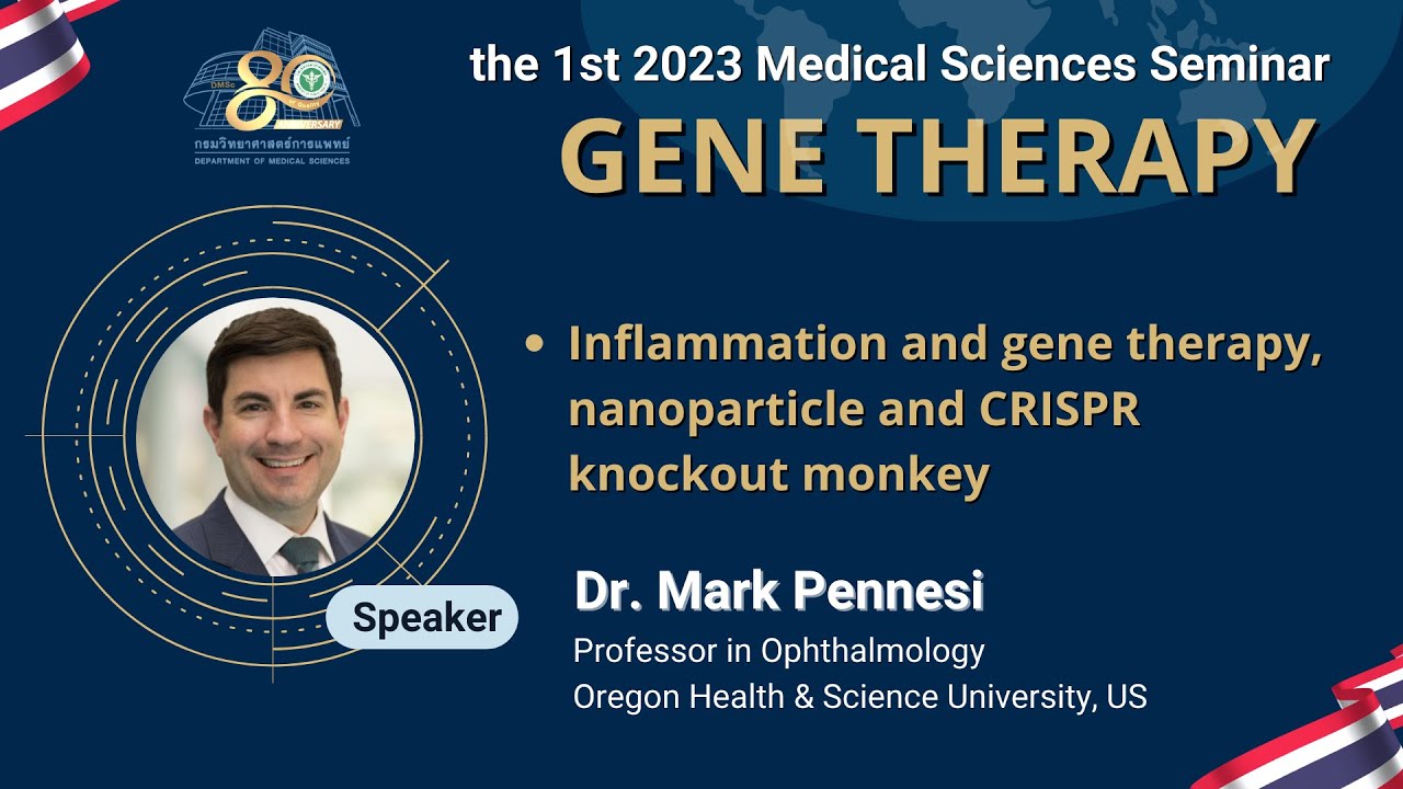 Inflammation and gene therapy, nanoparticle and CRISPR knockout monkey ...