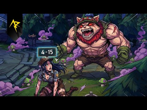 1000 AP TEEMO vs caitlyncik