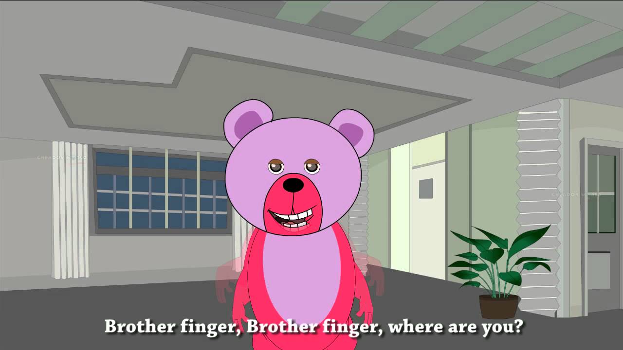 Finger Family Nursery Rhymes With Teddy Bear For Kids | Finger Family ...