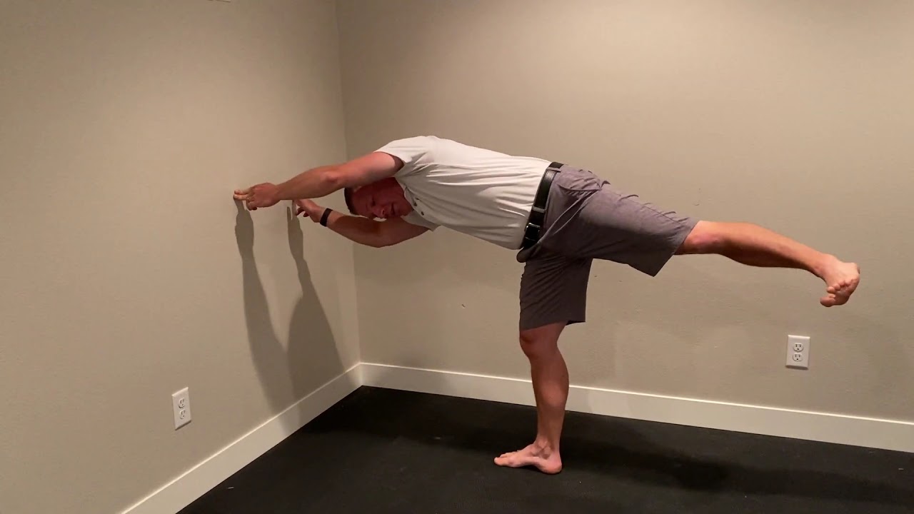 Single Leg Hip Hinge - YouTube