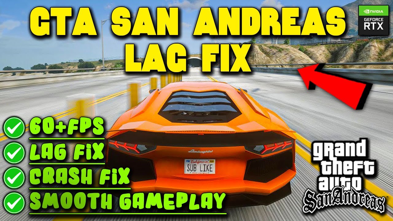 How To Fix Lag In GTA San Andreas | GTA SA Lag Fix | Boost Fps🚀| Smooth ...