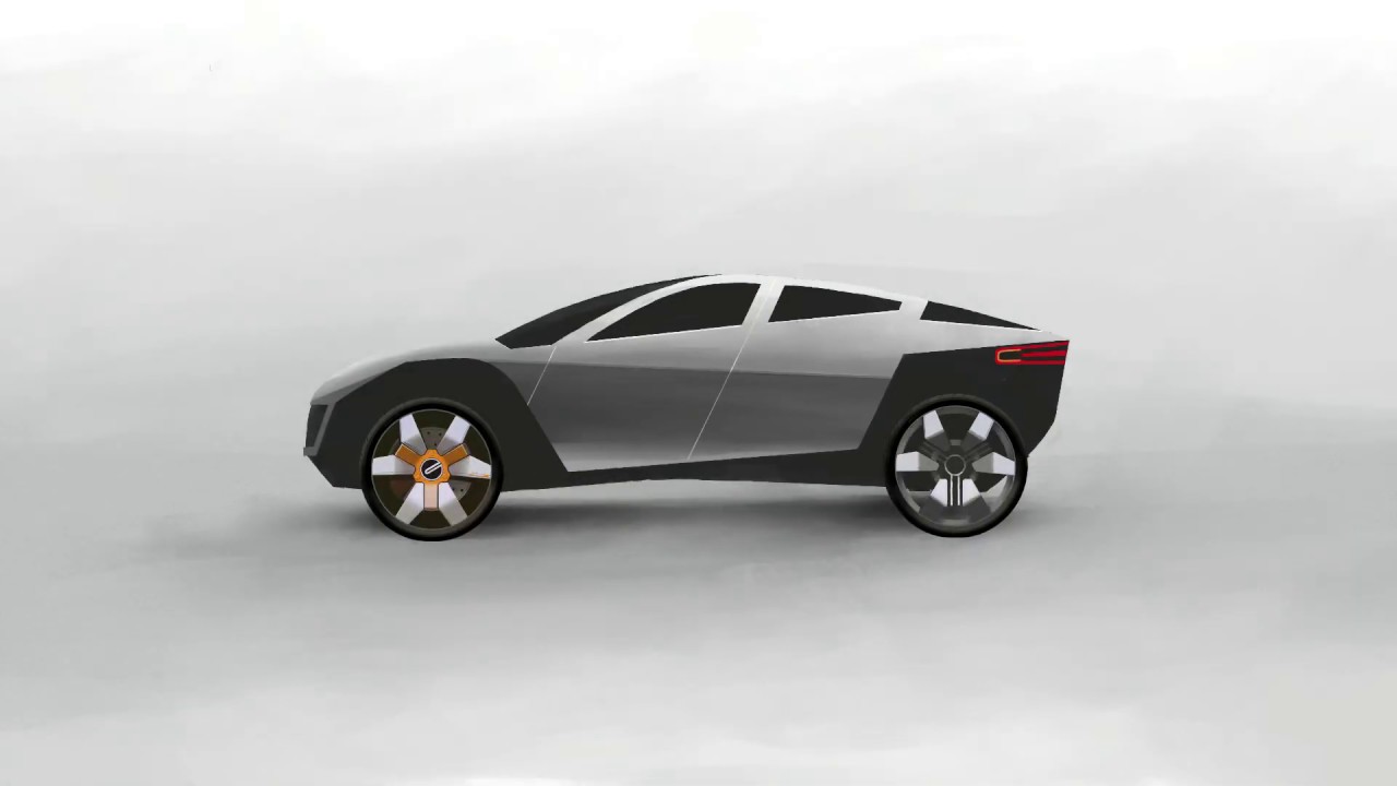 Procreate Time-lapse: Concept Vehicle #29 - YouTube