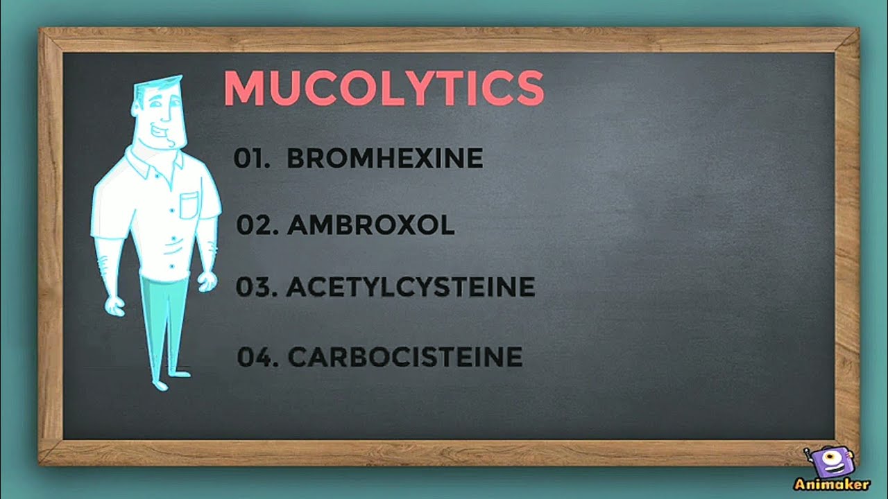 #Mucolytics pharmacology animation - YouTube