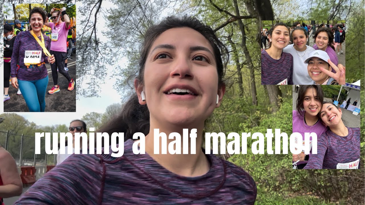 First Gen Diaries | running a half marathon | falling in love with running again in my 30s - YouTube