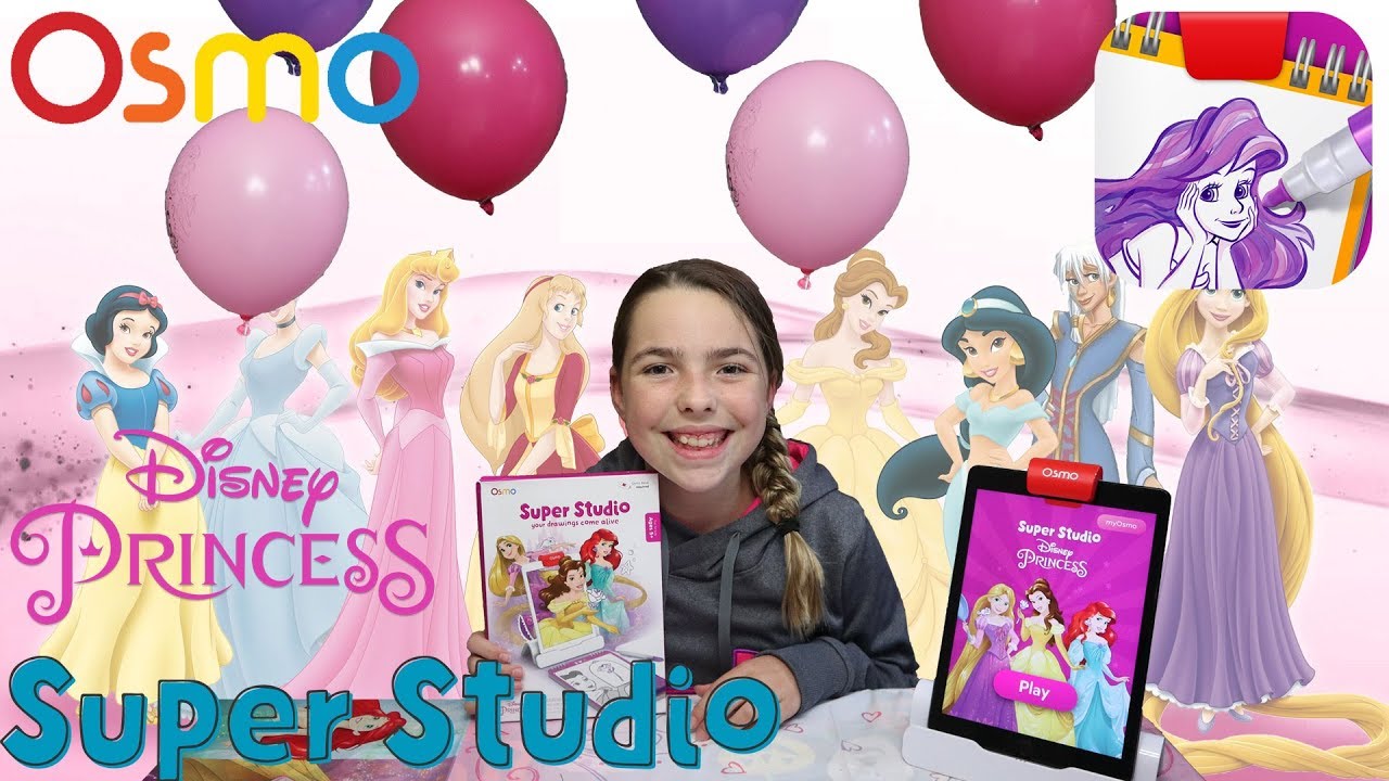 Disney Princess OSMO Super Studio Characters come to LIFE - YouTube