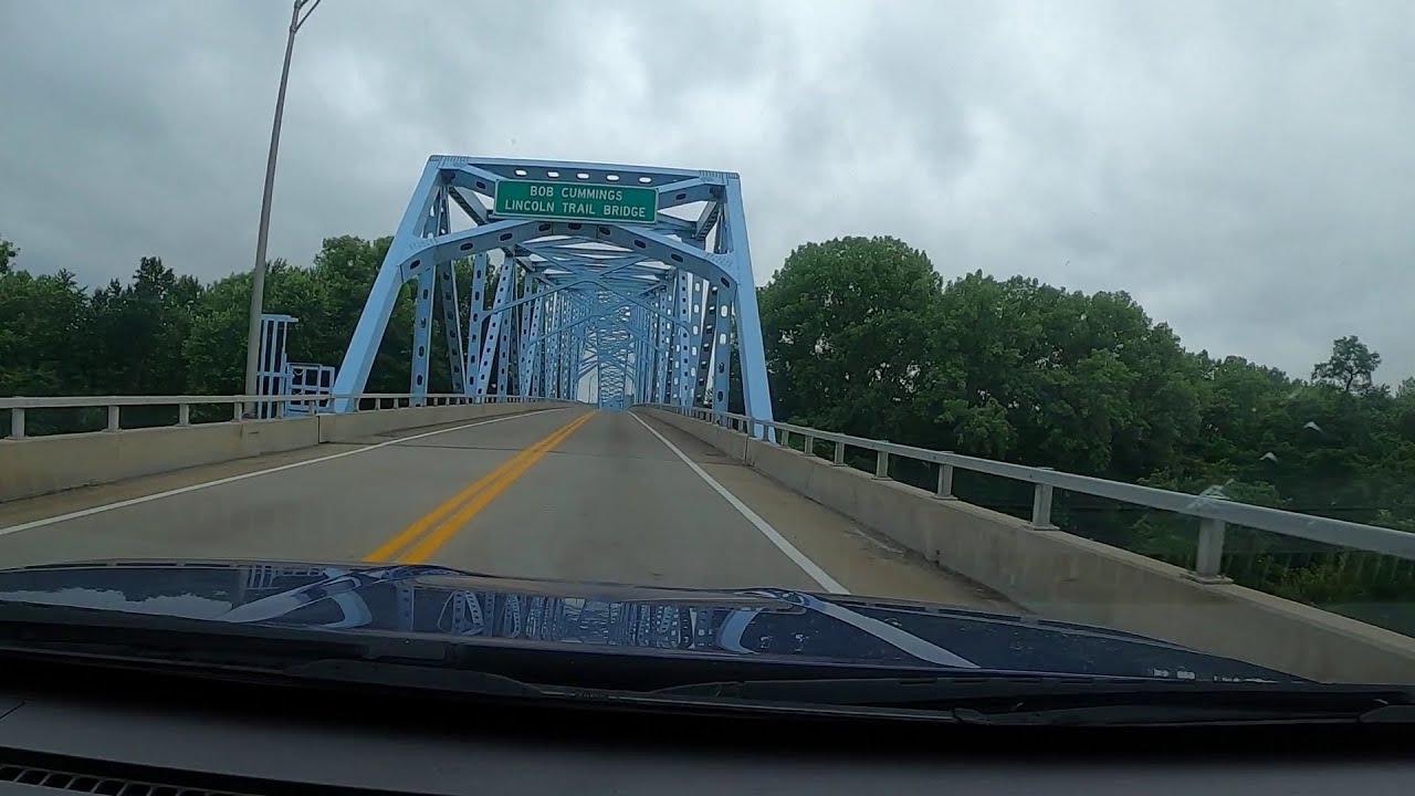 Historic Cannelton Indiana, Bob Cummings Lincoln Trail Bridge / 2024 ...