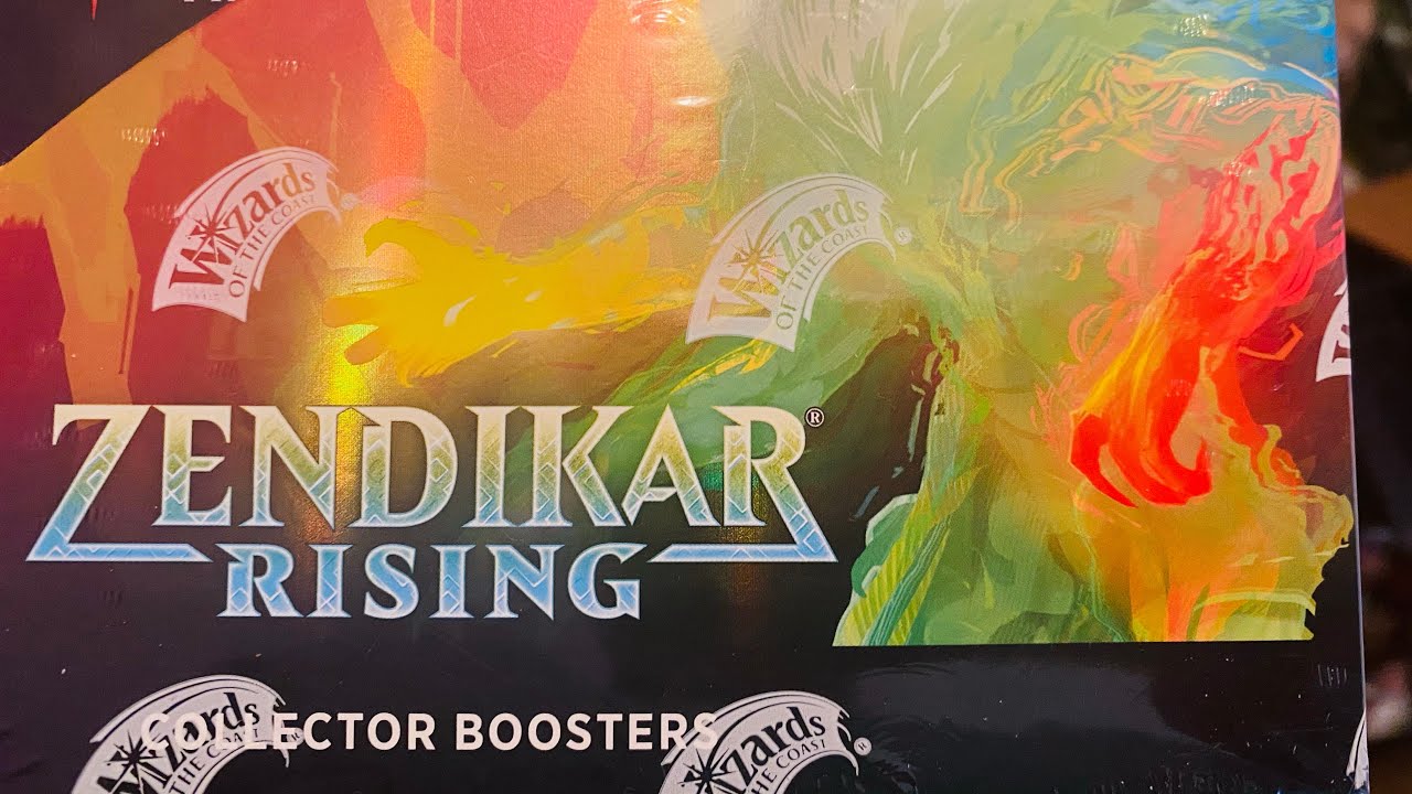 Zendikar rising collector booster box - YouTube