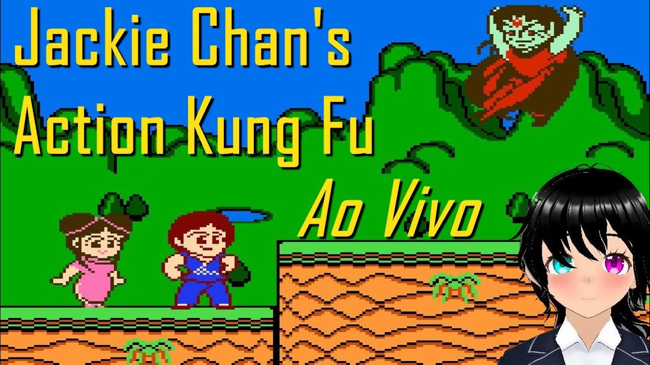 Live 07 - Jogando Jackie Chan Action Kung Fu de #nes ao vivo, até o fim ...