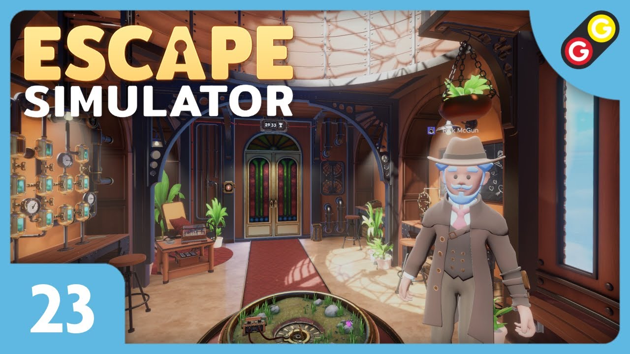 Escape Simulator #23 DLC Steampunk - La serre ! [FR] - YouTube