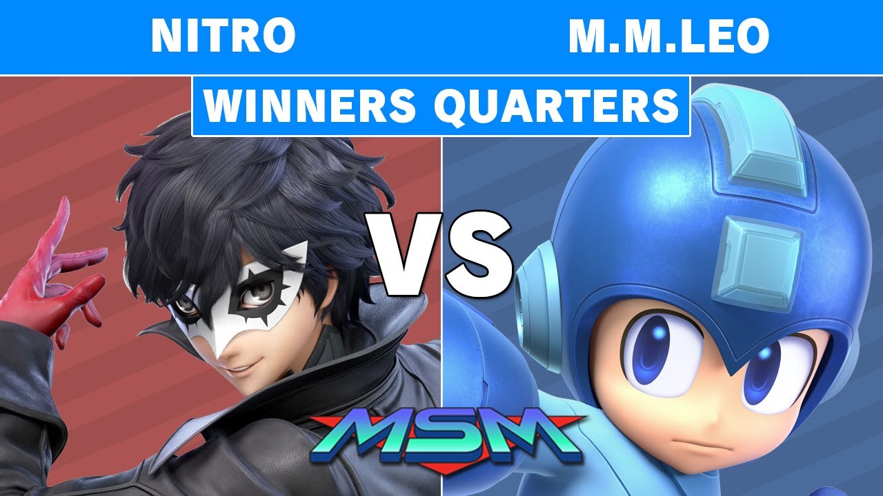 MSM 231 - Nitro (Joker) Vs M.M.Leo (Megaman) Winners Quarters - Smash ...