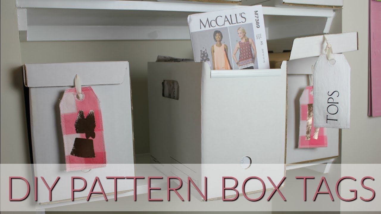 DIY Pattern Box Tags Tutorial feat. Cricut Maker - YouTube